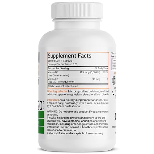 high potency vitamin D3 K2 supplement
