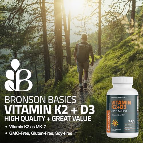 High potency Vitamin D3 K2 supplement