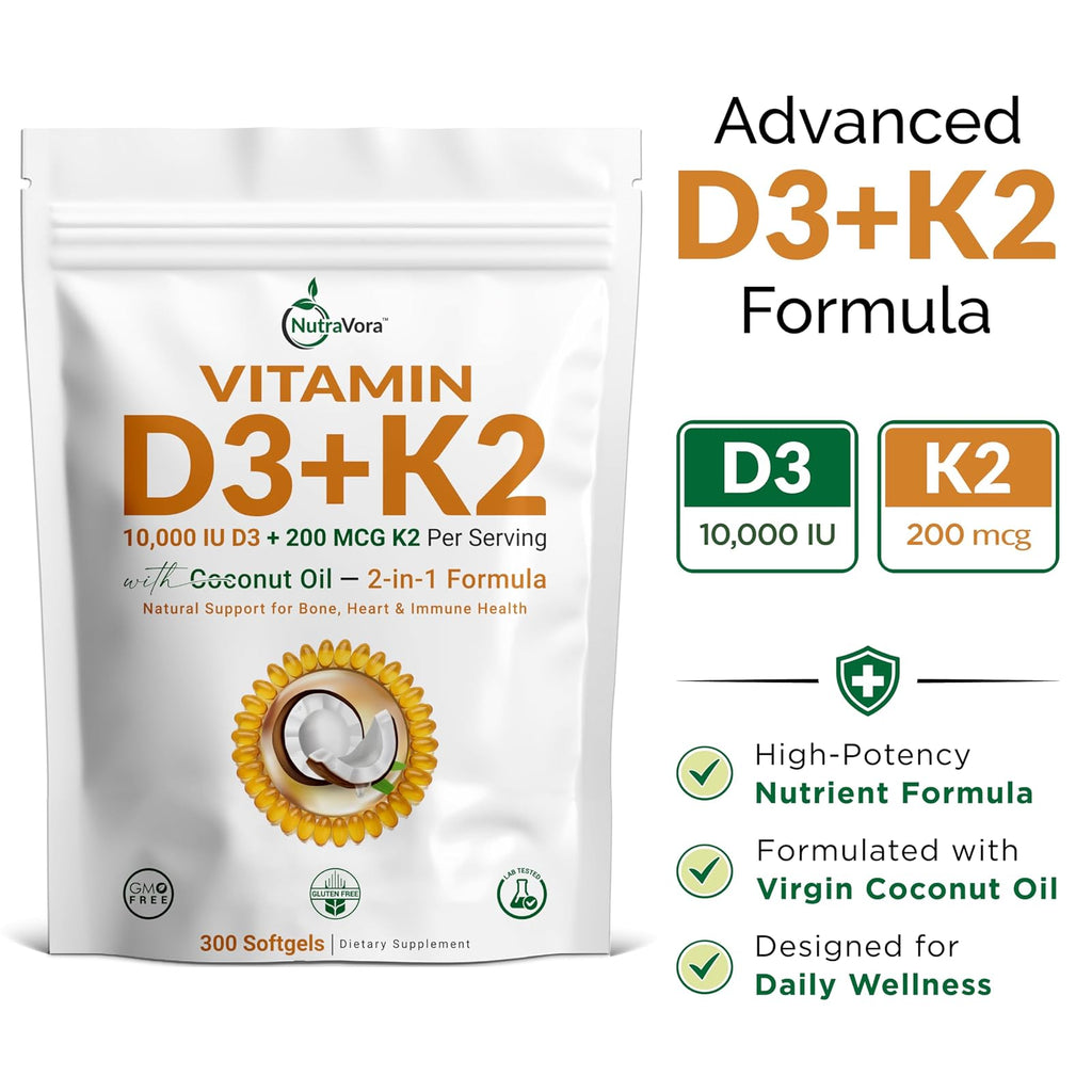 high potency Vitamin D3 K2 supplement