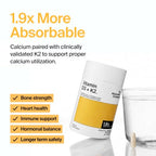 High potency Vitamin D3 K2 supplement