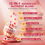 High potency Vitamin D3 K2 supplements