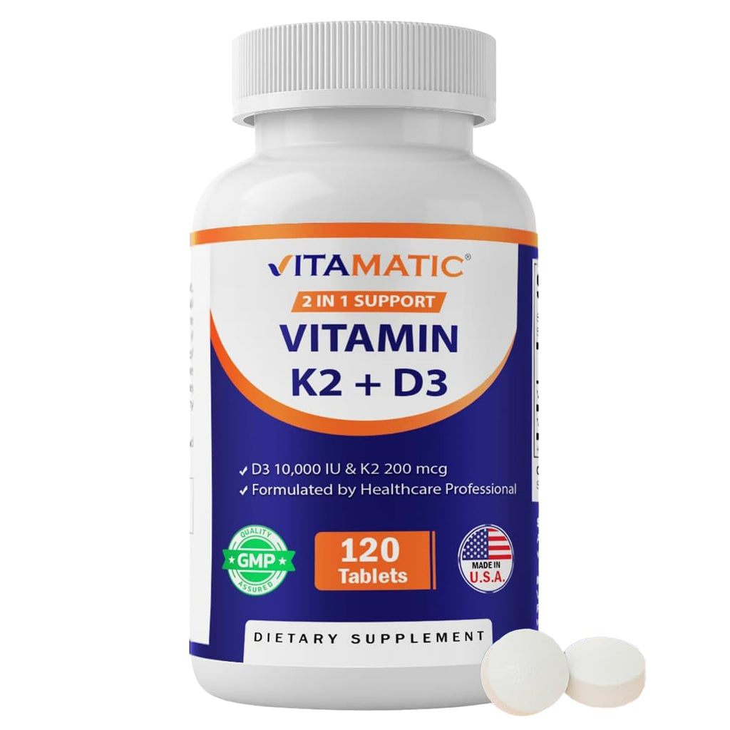 high potency vitamin D3 K2 tablets