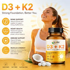 High potency Vitamin D3 K2