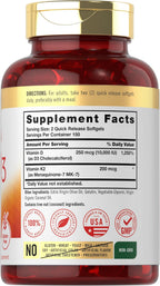 high potency vitamin D3 K2