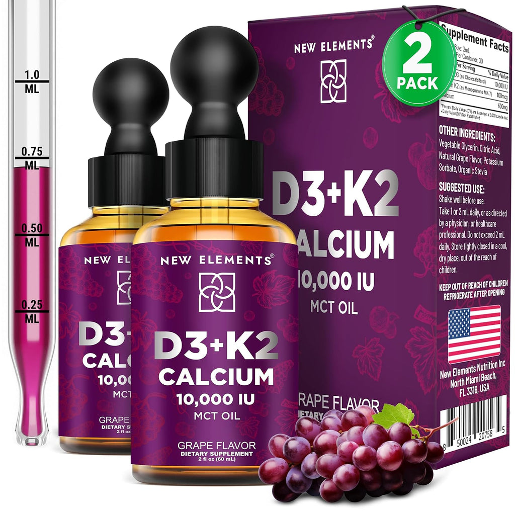 high potency vitamin D3 K2