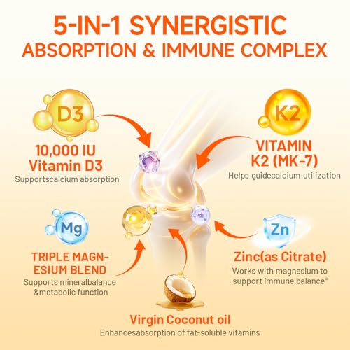 high potency Vitamin D3 K2