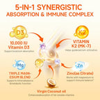 high potency Vitamin D3 K2