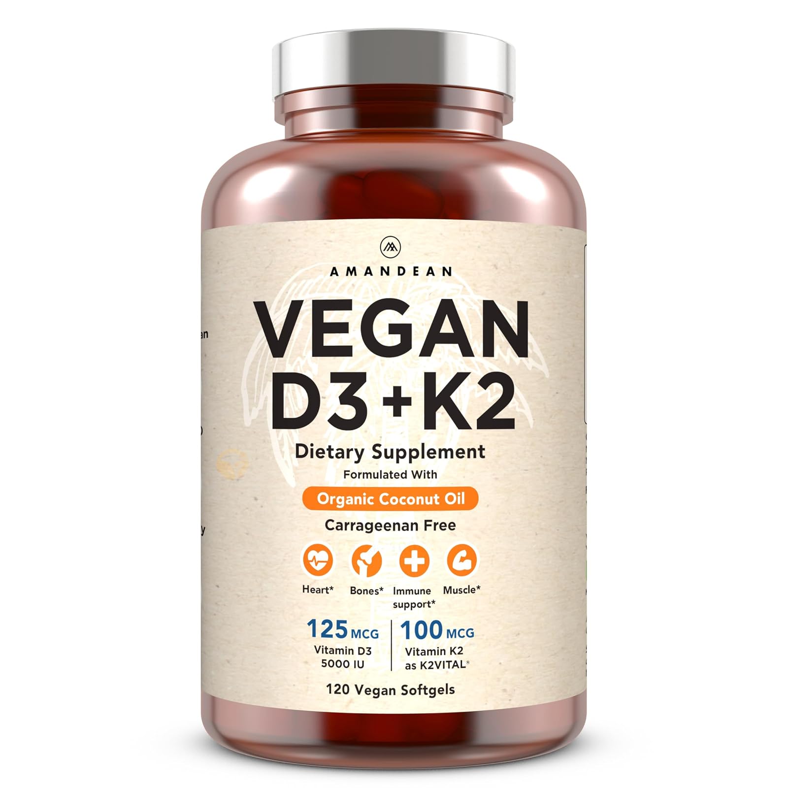 high potency vitamin D3 K2