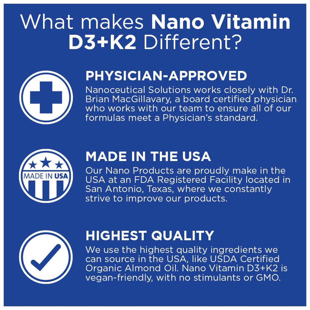 High potency Vitamin D3 K2