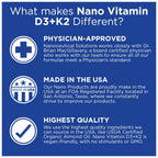 High potency Vitamin D3 K2