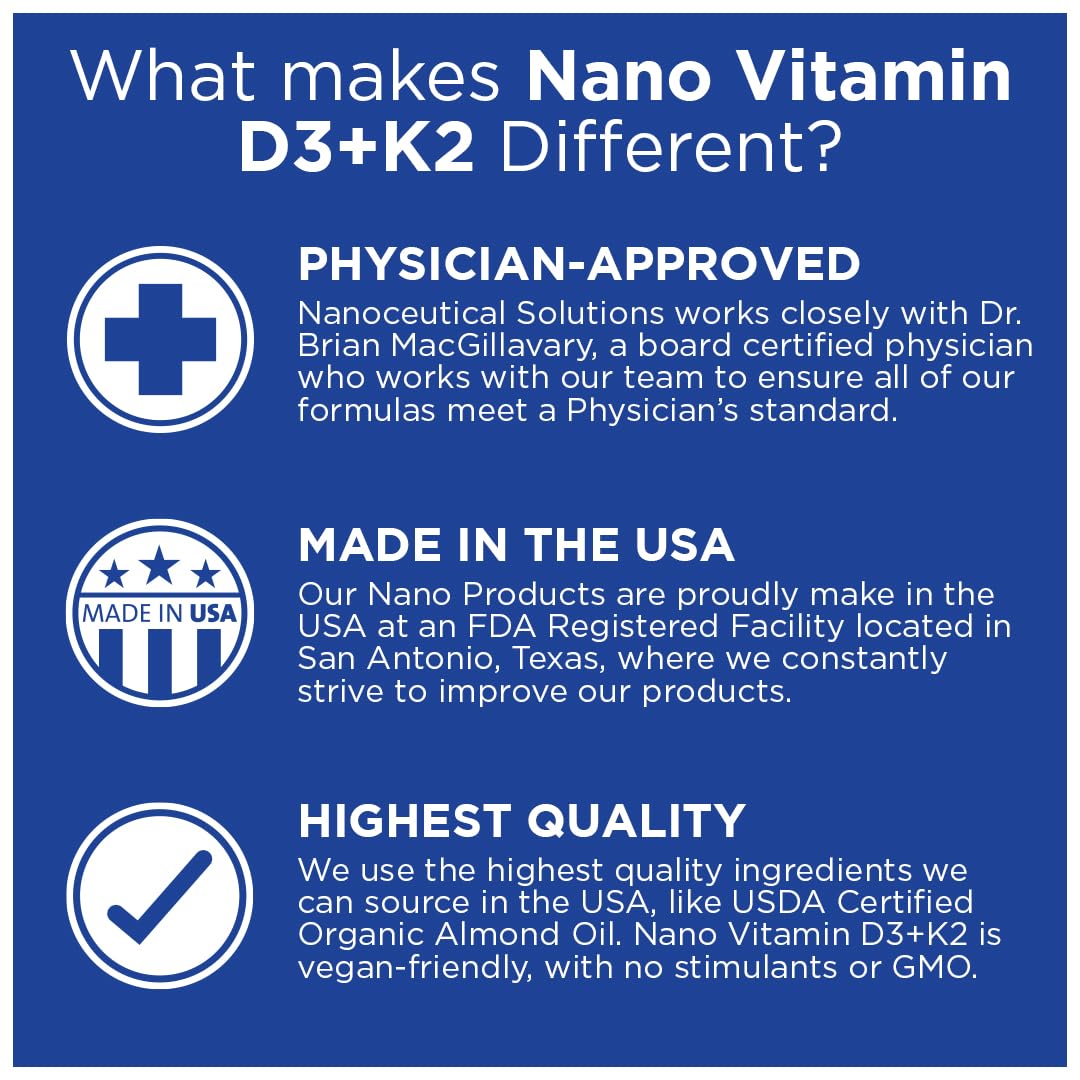 High potency Vitamin D3 K2