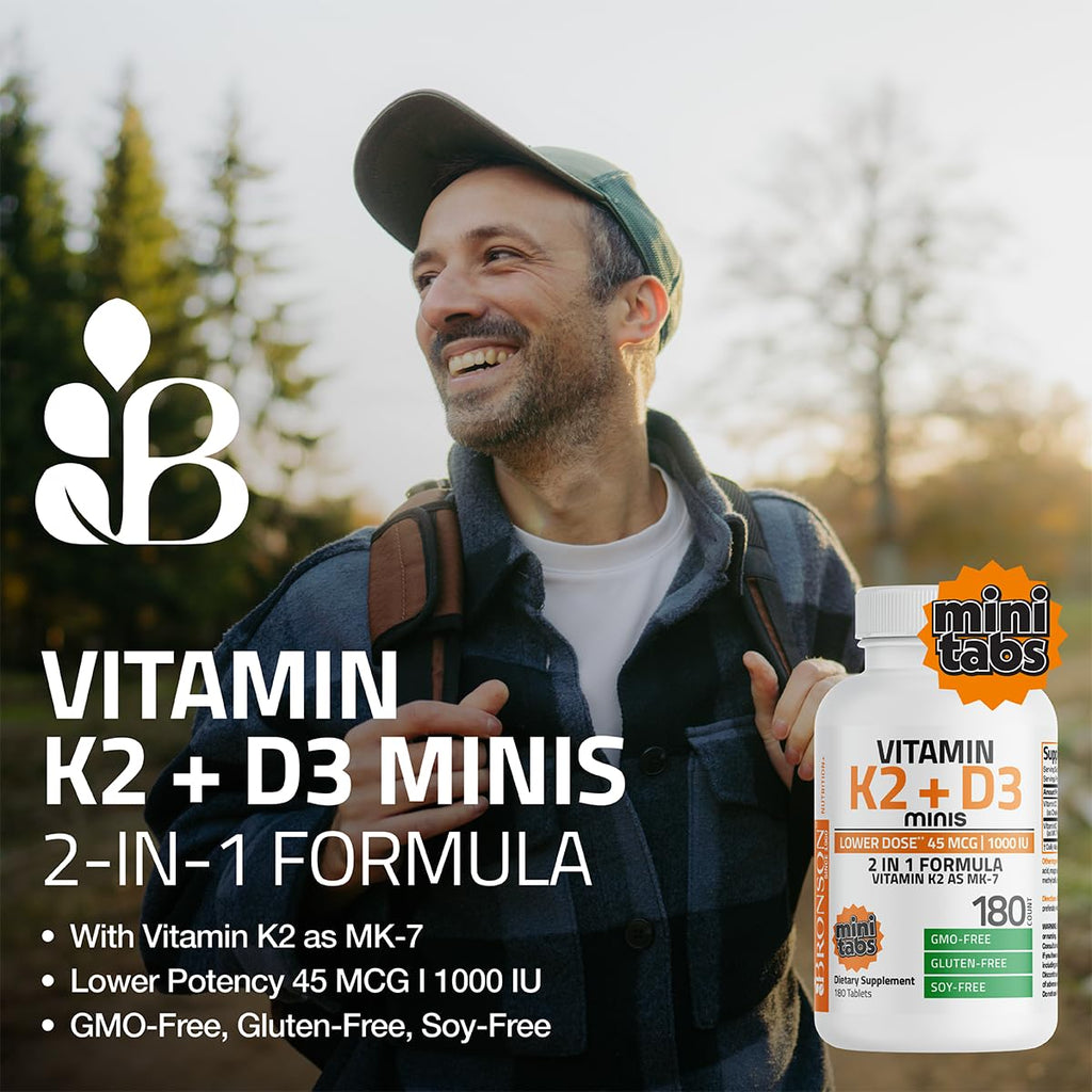 High potency Vitamin D3 K2