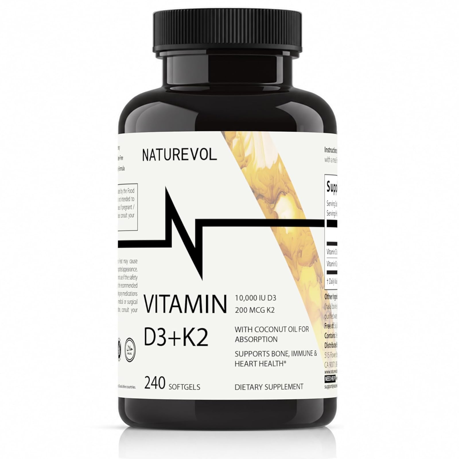 high potency vitamin D3 K2
