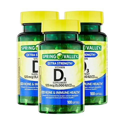 high potency vitamin D3 softgels