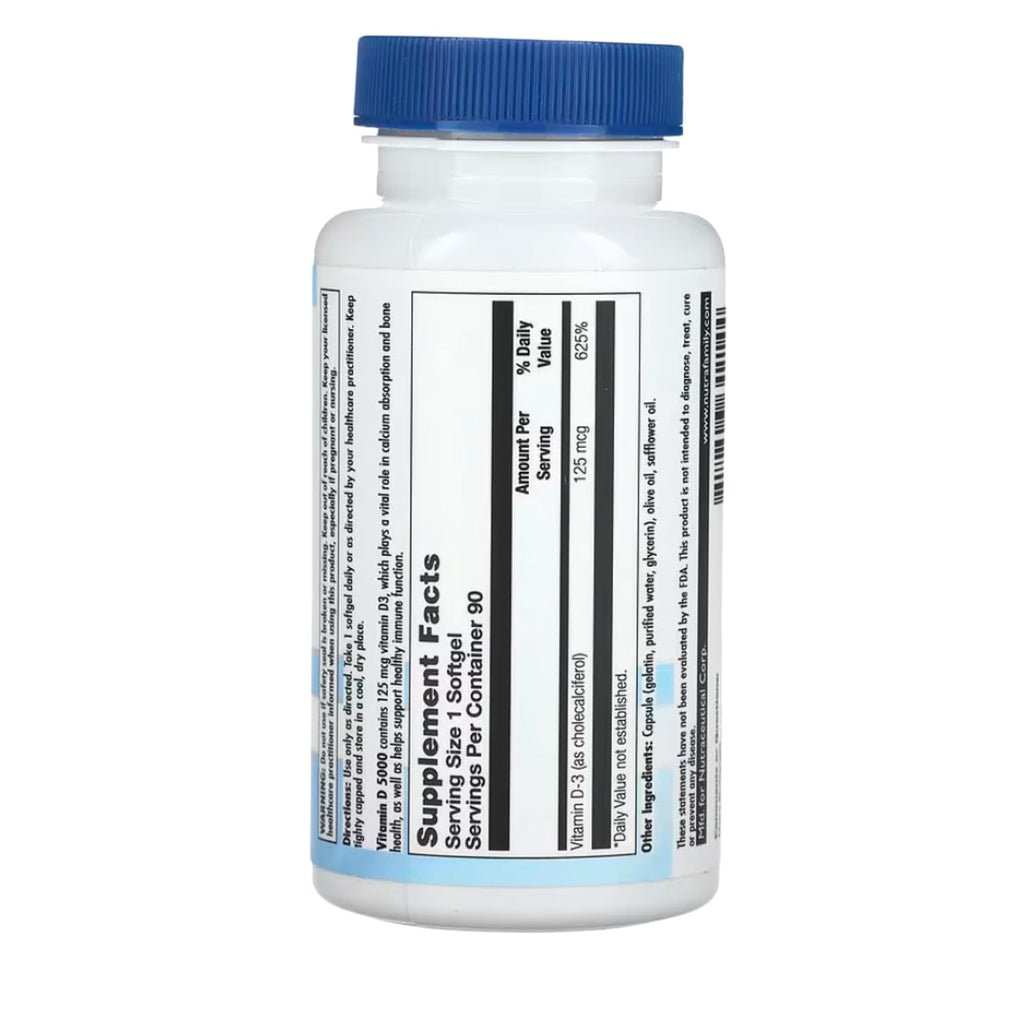 High potency Vitamin D3 softgels