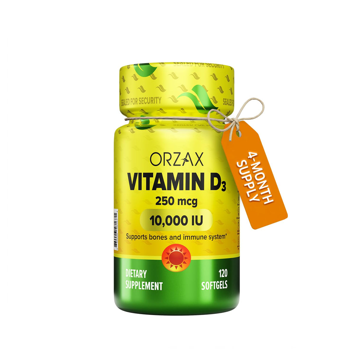 high potency vitamin D3 softgels
