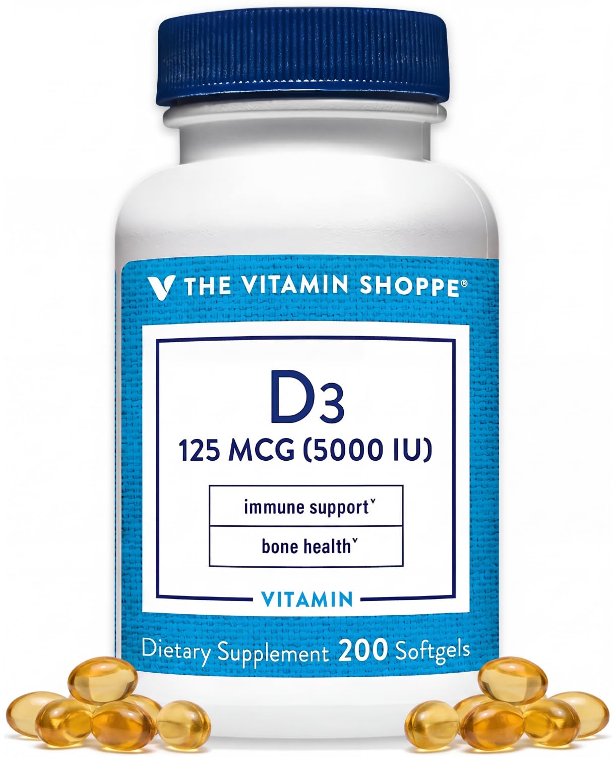 high potency vitamin D3 softgels
