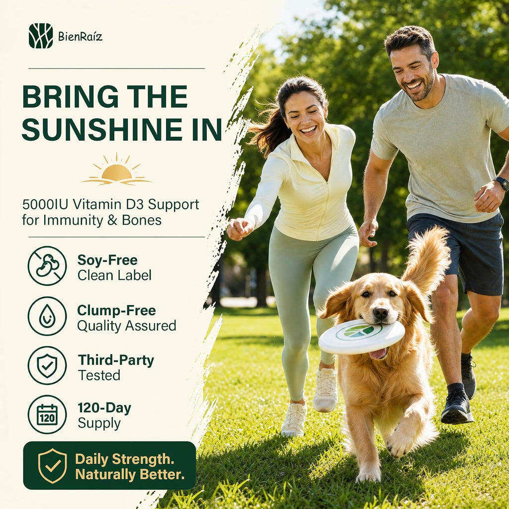 High potency Vitamin D3 softgels