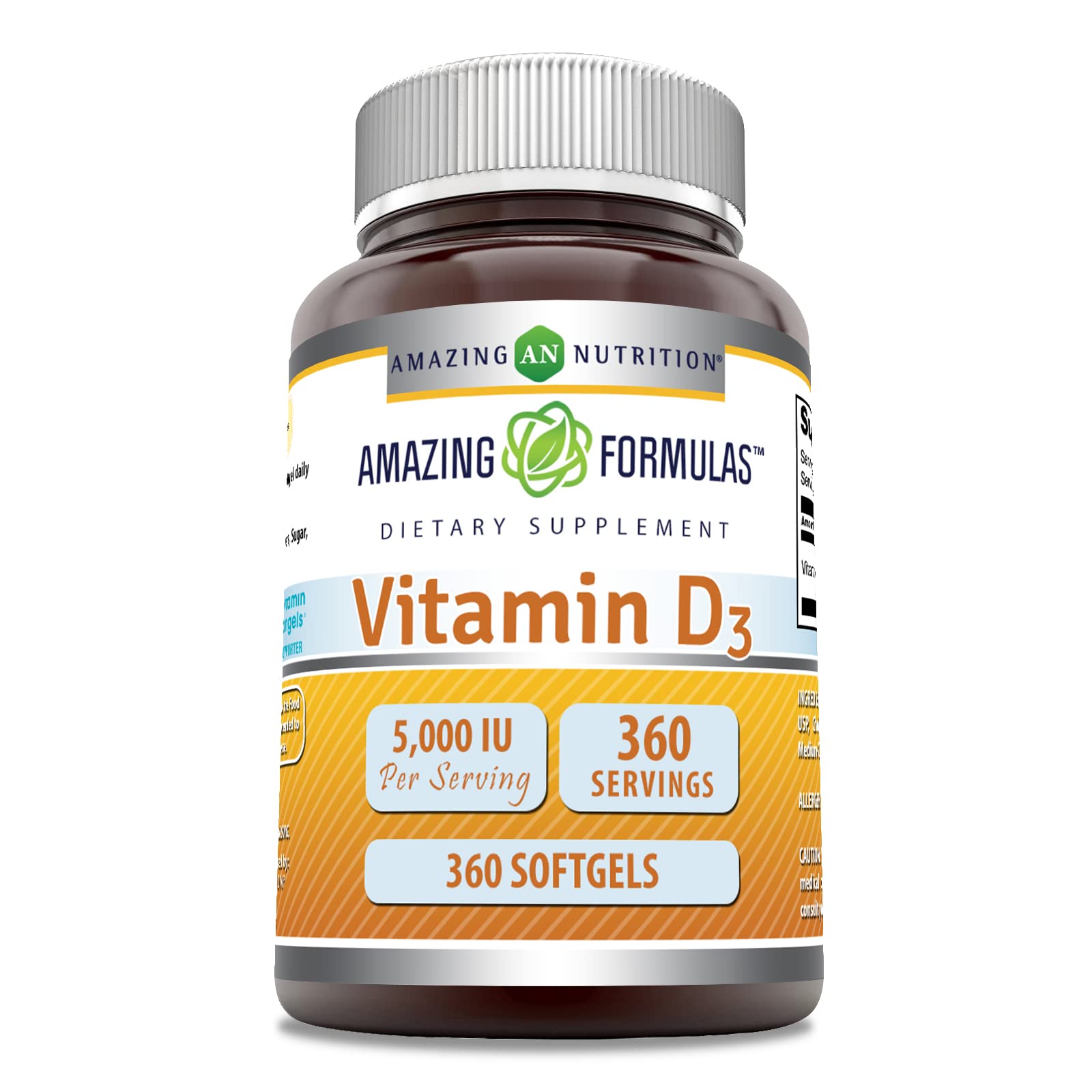 high potency vitamin D3 softgels