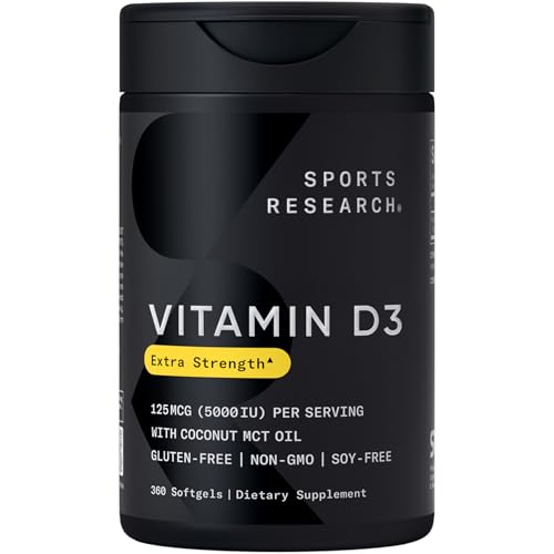 high potency vitamin D3 softgels
