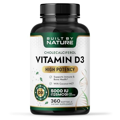 high potency vitamin D3 softgels