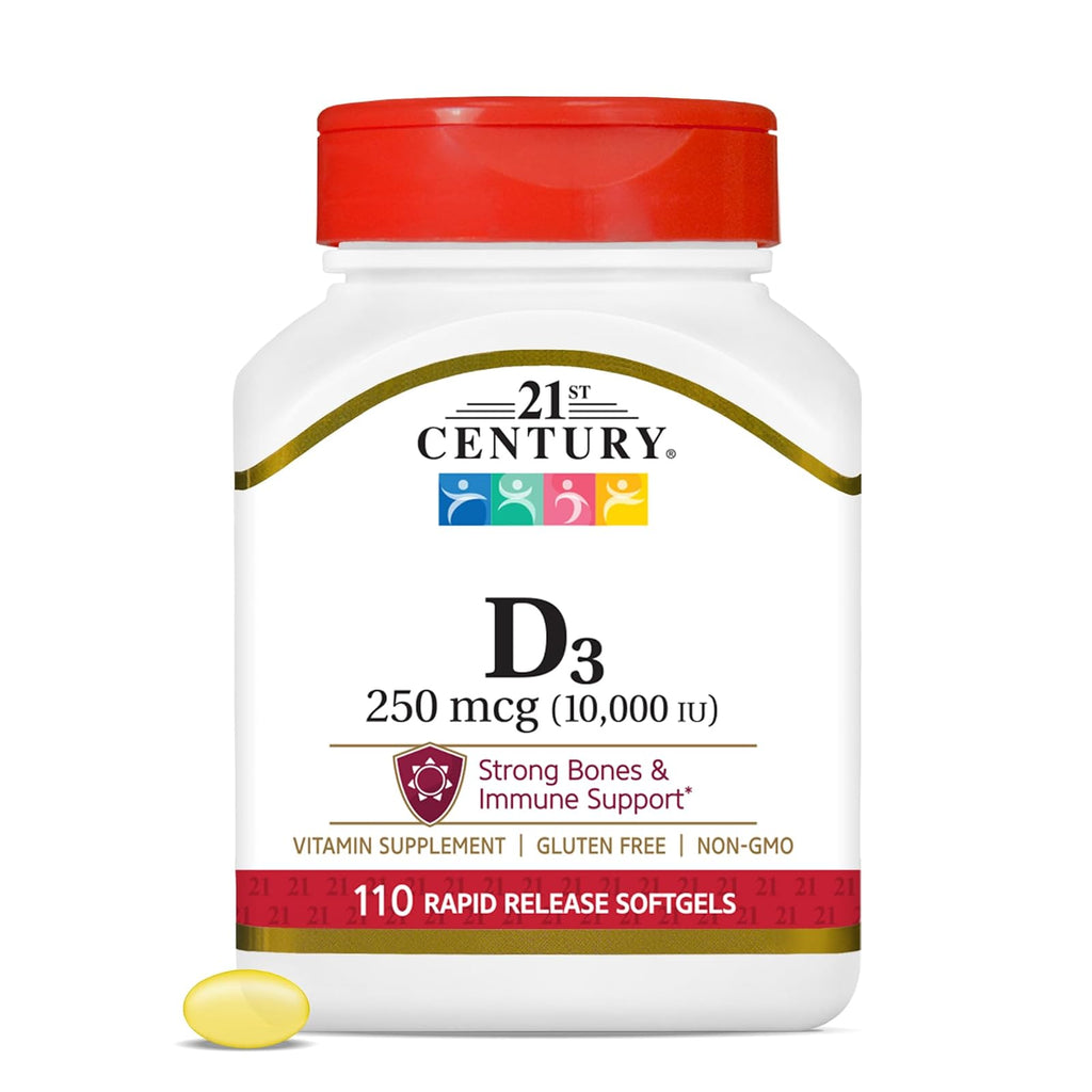high potency vitamin D3 softgels