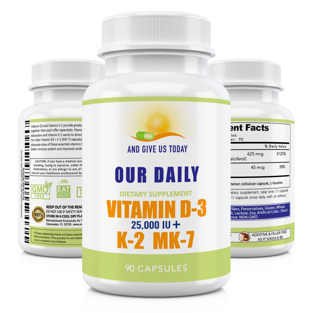 high potency vitamin D3 softgels