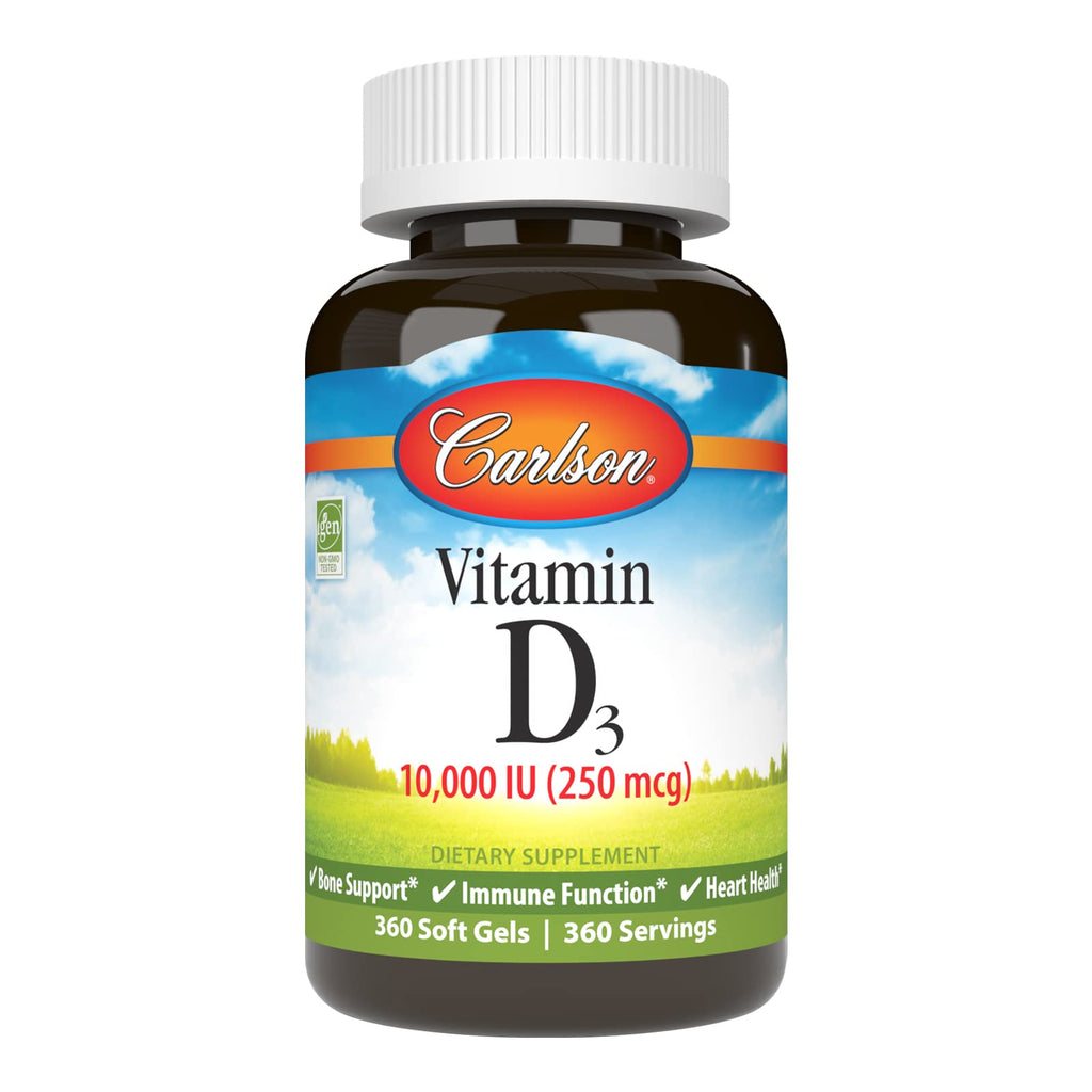 high potency vitamin D3 softgels