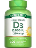 high potency vitamin D3 softgels