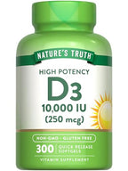 high potency vitamin D3 softgels