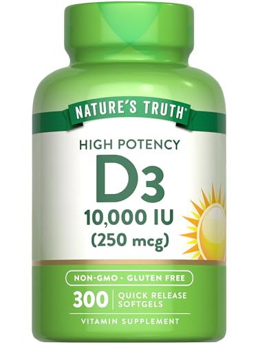 high potency vitamin D3 softgels
