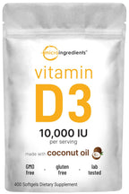 high potency vitamin D3 softgels
