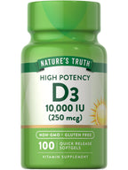 high potency vitamin D3 softgels