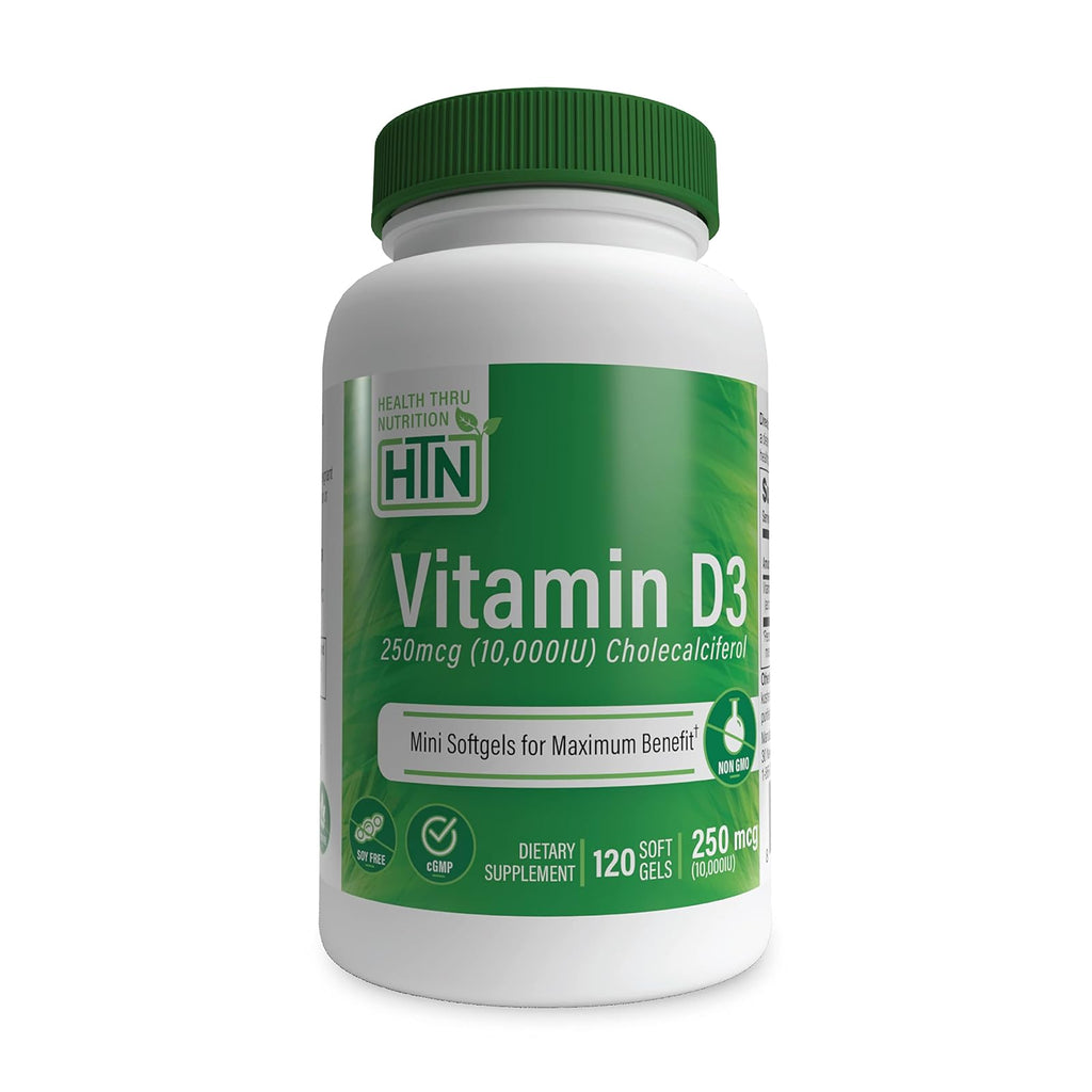 high potency vitamin D3 softgels