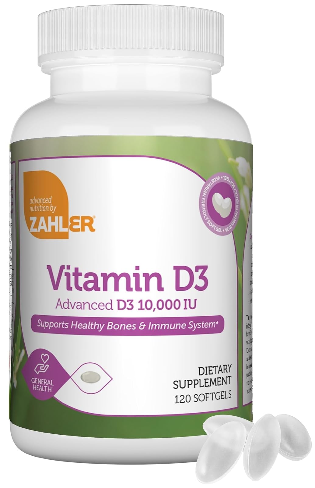 high potency vitamin D3 softgels