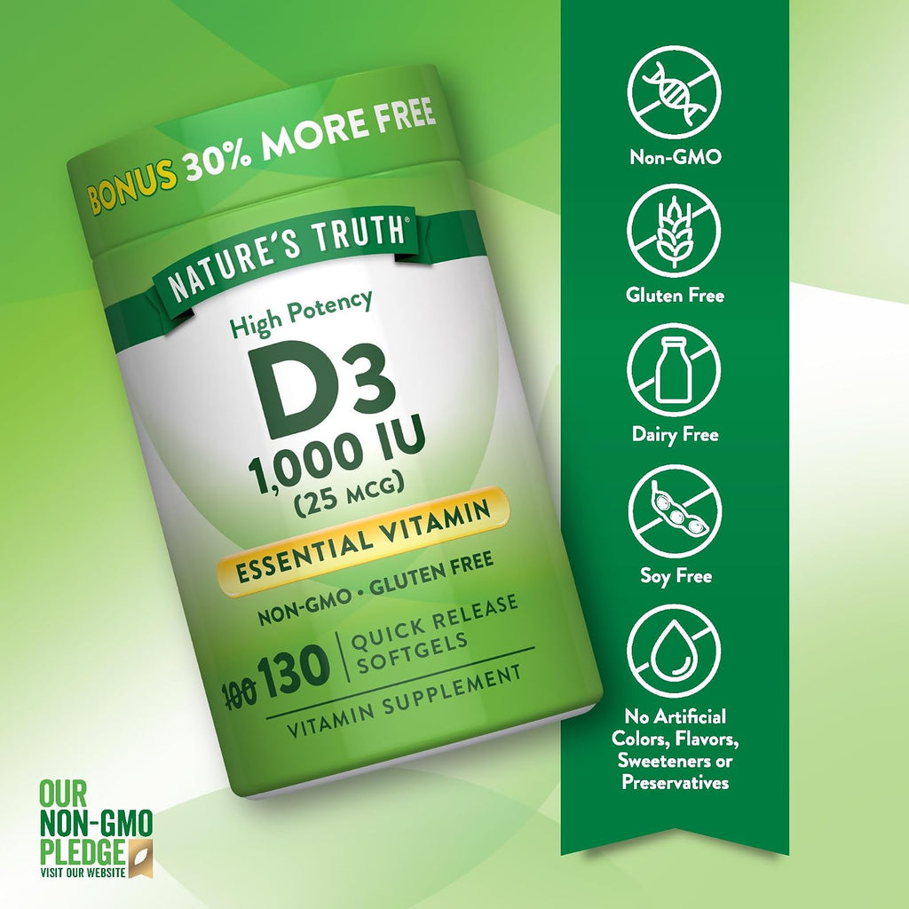 High potency Vitamin D3 supplement