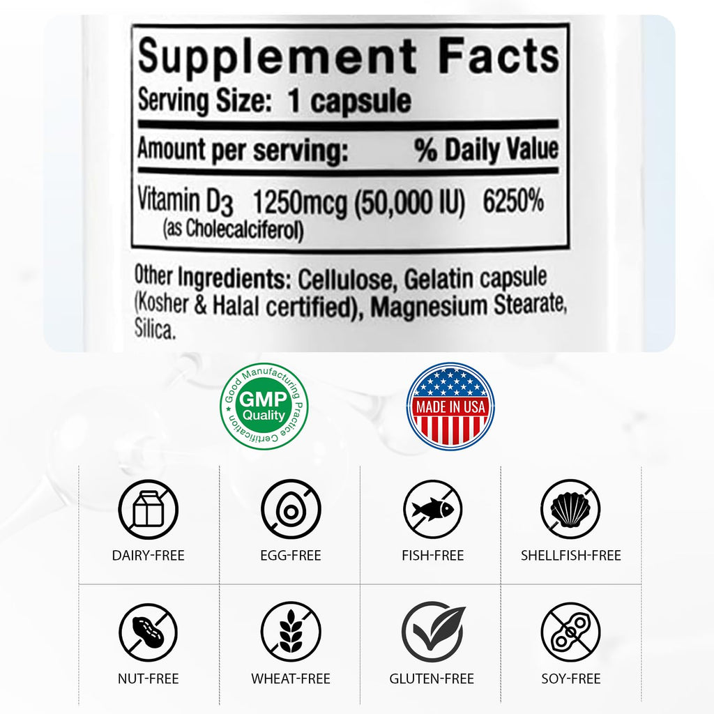 high potency Vitamin D3 supplement
