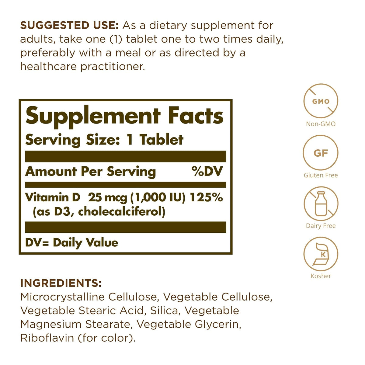 high potency Vitamin D3 supplement