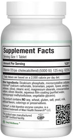 High potency vitamin D3 supplement