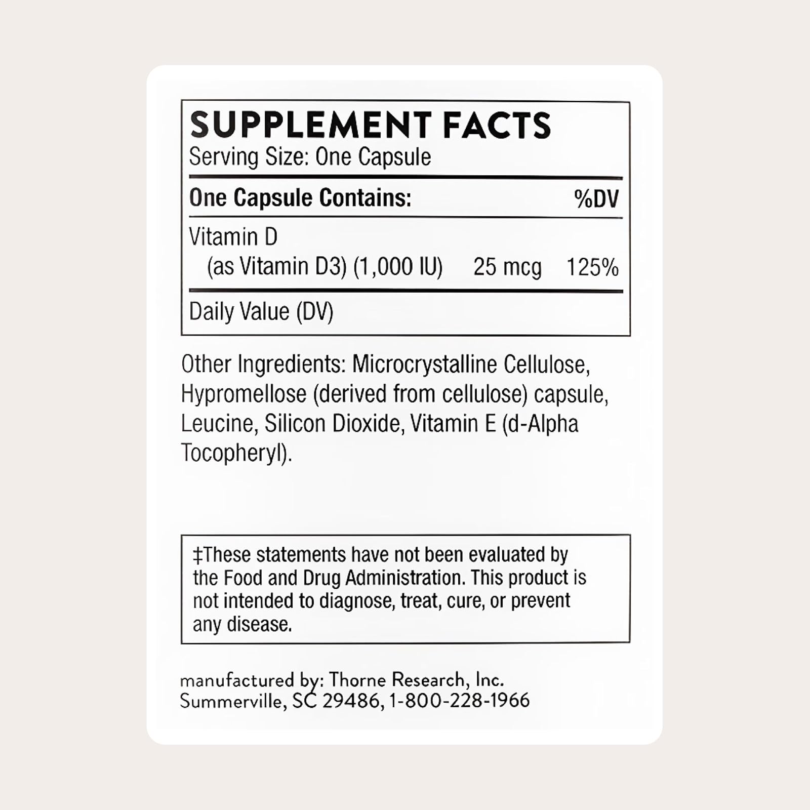 high potency vitamin D3 supplement