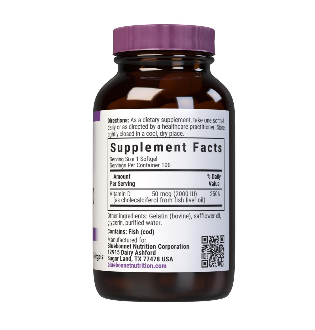High potency vitamin D3 supplement