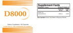 High potency Vitamin D3 supplement