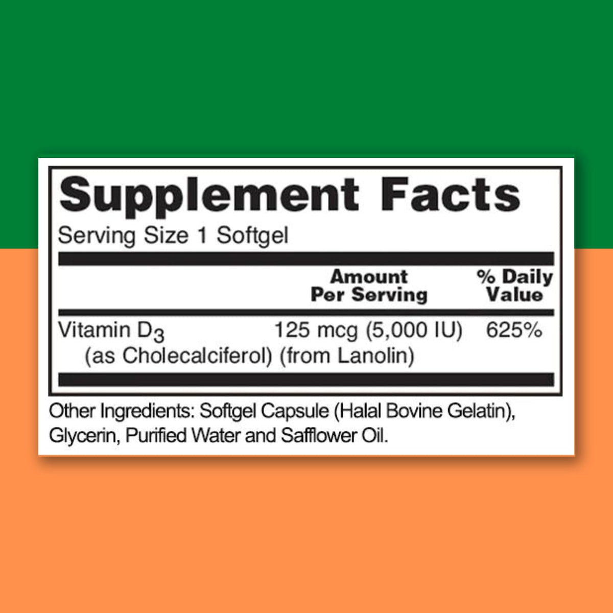 high potency vitamin D3 supplement