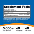 High potency Vitamin D3 supplement