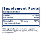 high potency Vitamin D3 supplement
