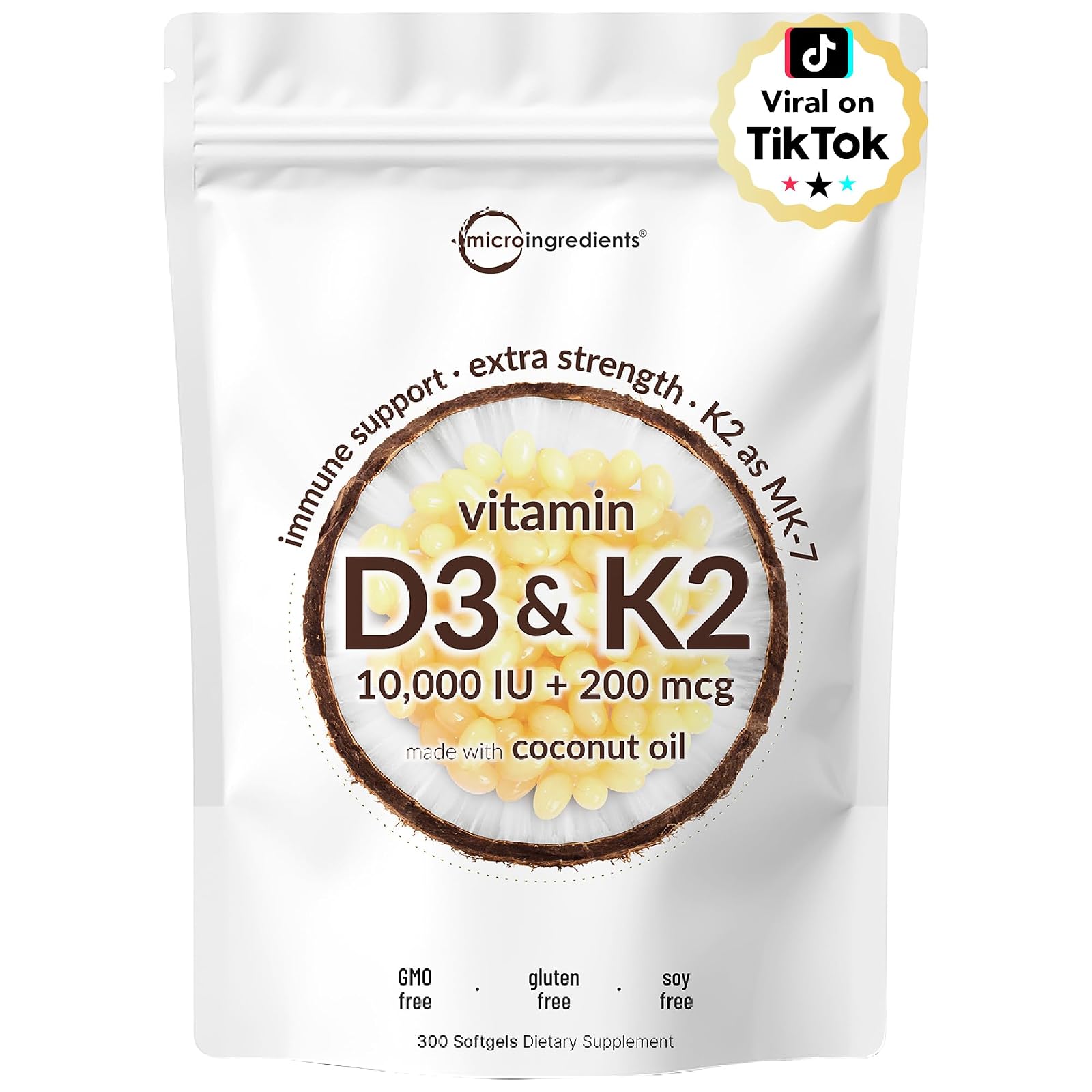 high potency Vitamin D3 with K2