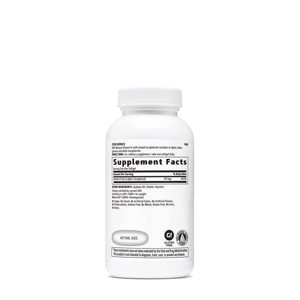 high potency vitamin E 1000 IU supplement