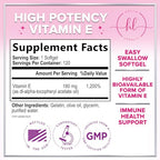 High potency vitamin E 180 mg
