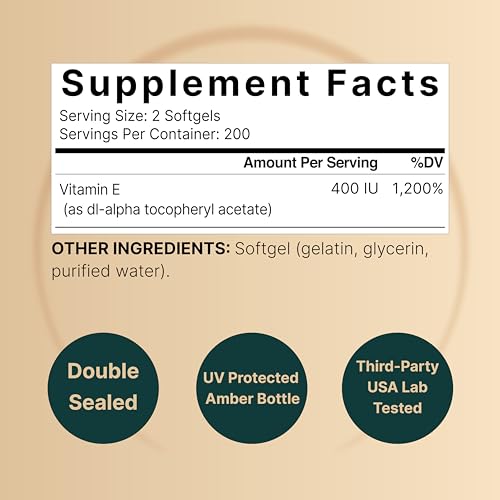 high potency vitamin e 400 IU