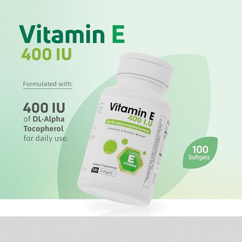 High potency vitamin E 400 IU